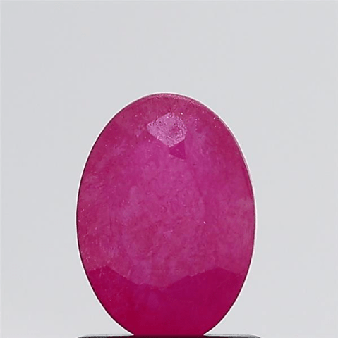 1.18 Carat (1.3 Ratti) Natural Burma Pink Ruby - Oval Shape - Premium ...