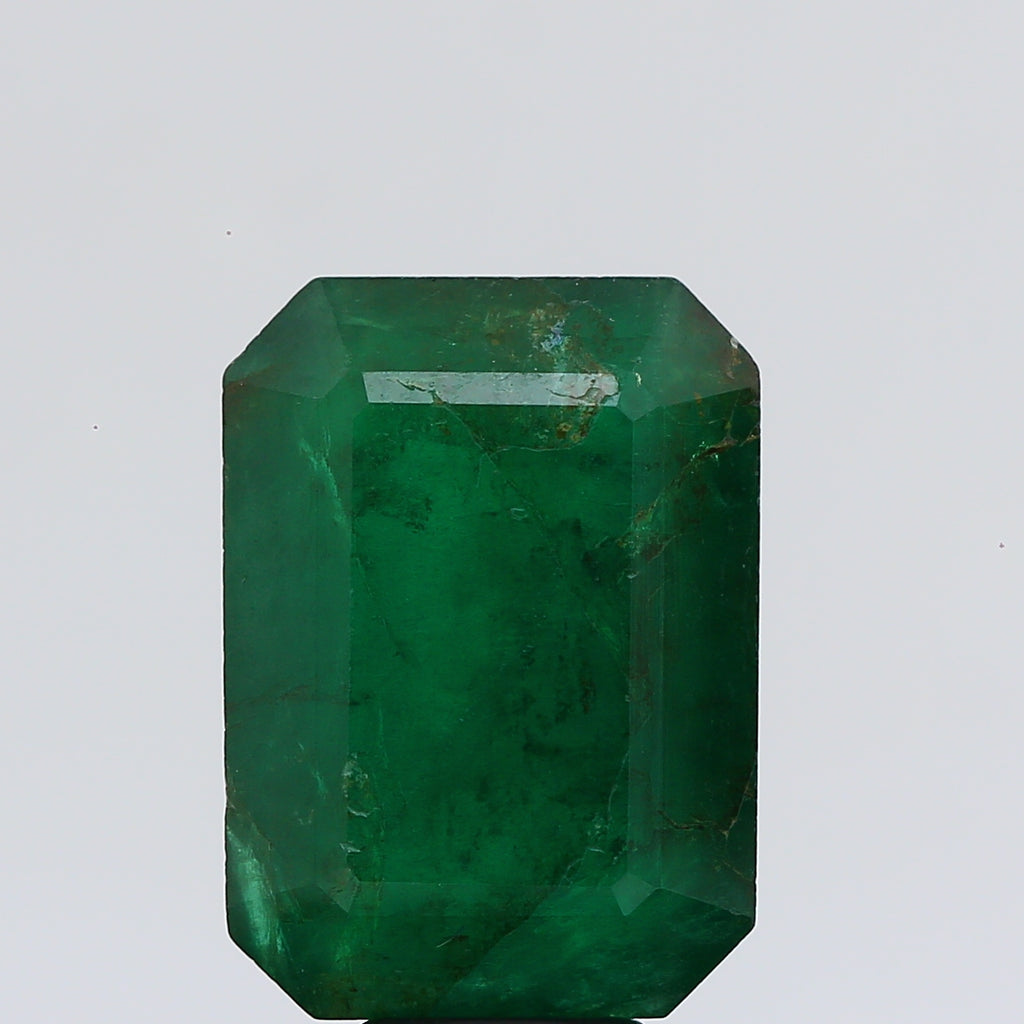 8.07Carat 9.00Ratti Natural Zambian Octagon shape Green Emerald ...